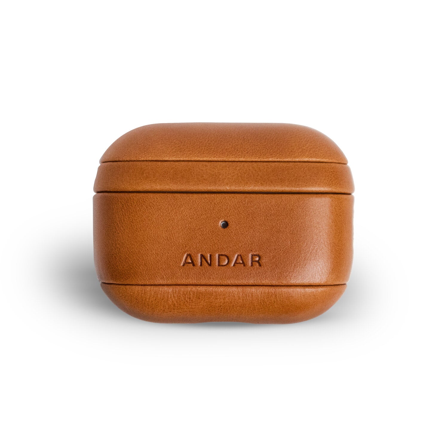 Andar The Capsule (Camel Tan) Full Grain Leather Airpods Pro 2 Case ...